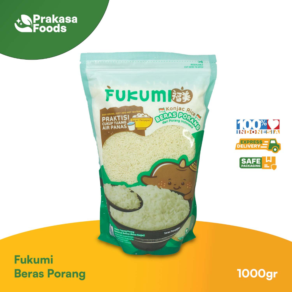Jual Fukumi Beras Porang 1Kg | Shopee Indonesia