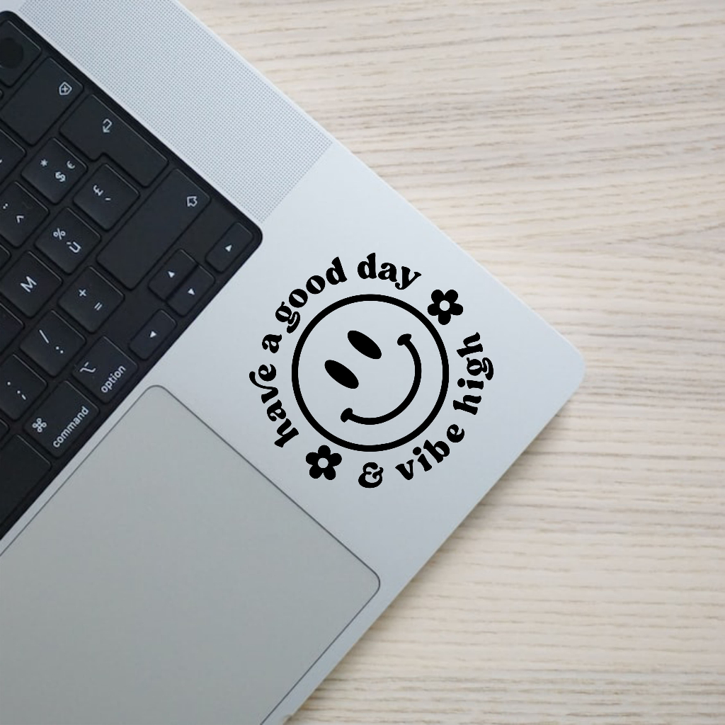 Jual Sticker quotes decal laptop waterproof #have a good day | Shopee ...