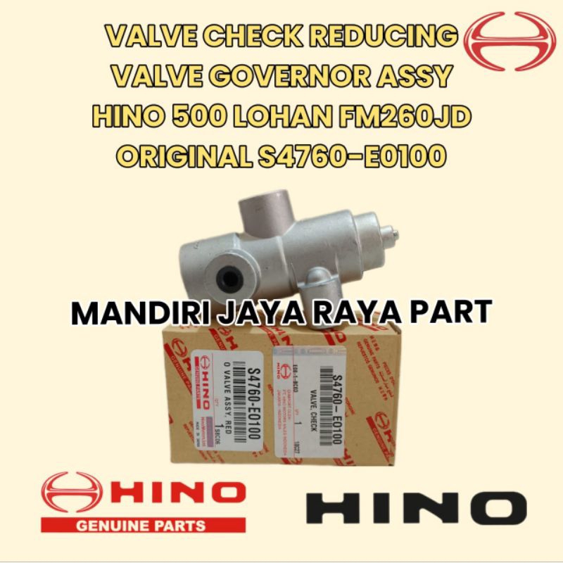 Jual AIR GOVERNOR HINO 500 REDUCING CHECK VALVE NABTESCO S4760-EW010 ...