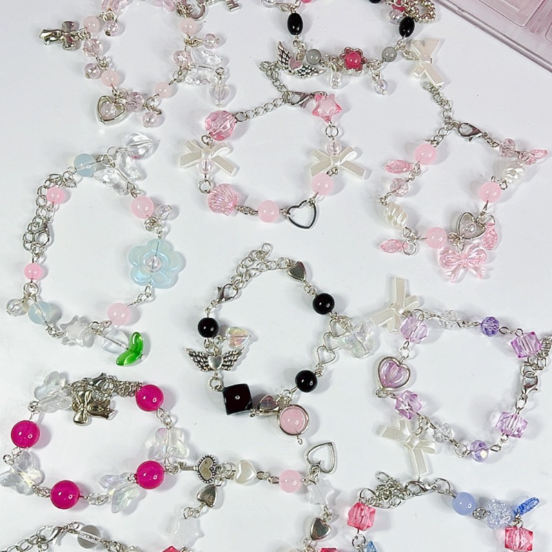 Jual Charm Braceletes Premium Gelang Rantai Manik Manik | Shopee Indonesia