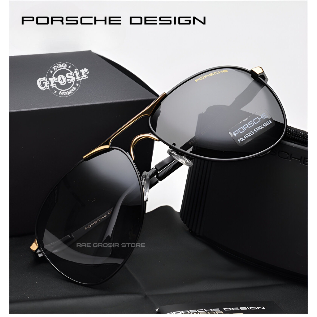 Jual KACAMATA PRIA POLARIZED / Porsche Design MHKMX-241 + Box Full Set + Hard Case | Shopee ...