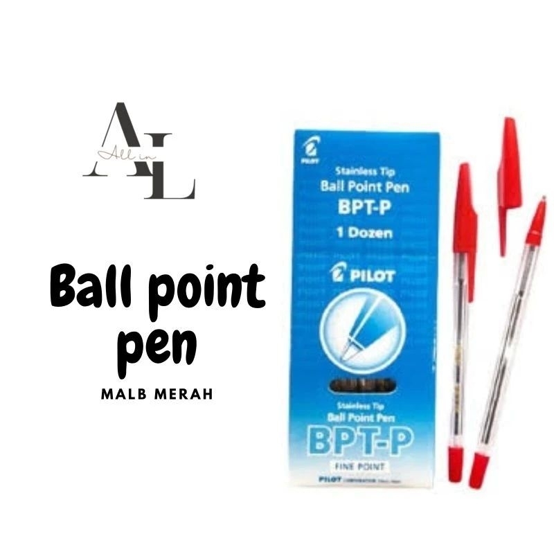 Jual Bolpen Pilot Merah ( Malb Merah ) | Shopee Indonesia