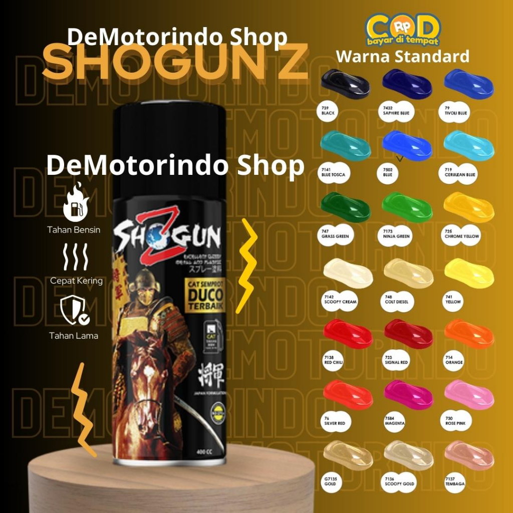 Jual Demotorindo Cat Semprot Pilok Pilox Pylox Shogun Z Epoxy Dasar ...