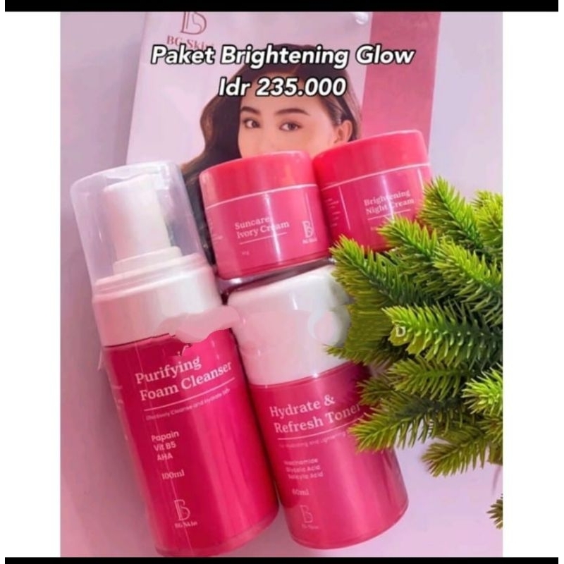 Jual BG SKIN PKET BRIGHTENING WHITENING by Bg skin PREMIUM ORIGINAL ...