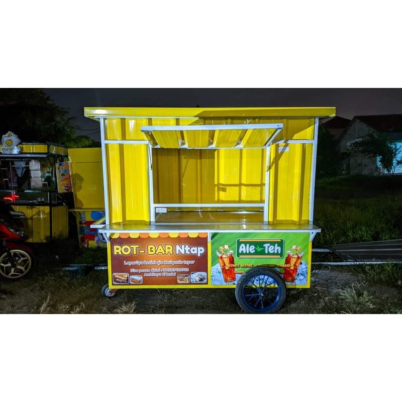 Jual gerobak jualan gerobak dagang 200x70x200 cm | Shopee Indonesia