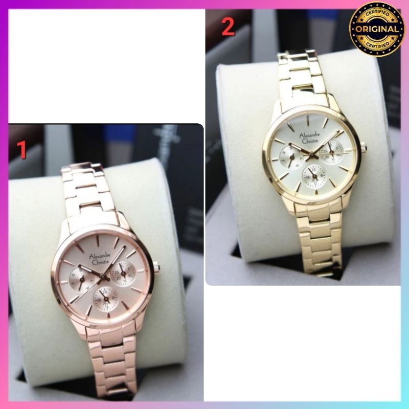 Jual ORIGINAL GARANSI RESMI 1 TAHUN JAM TANGAN WANITA ALEXANDRE ...