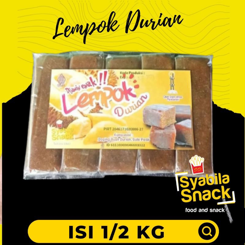 Jual Lempok durian grade A batangan isi 1/2 kg | Shopee Indonesia