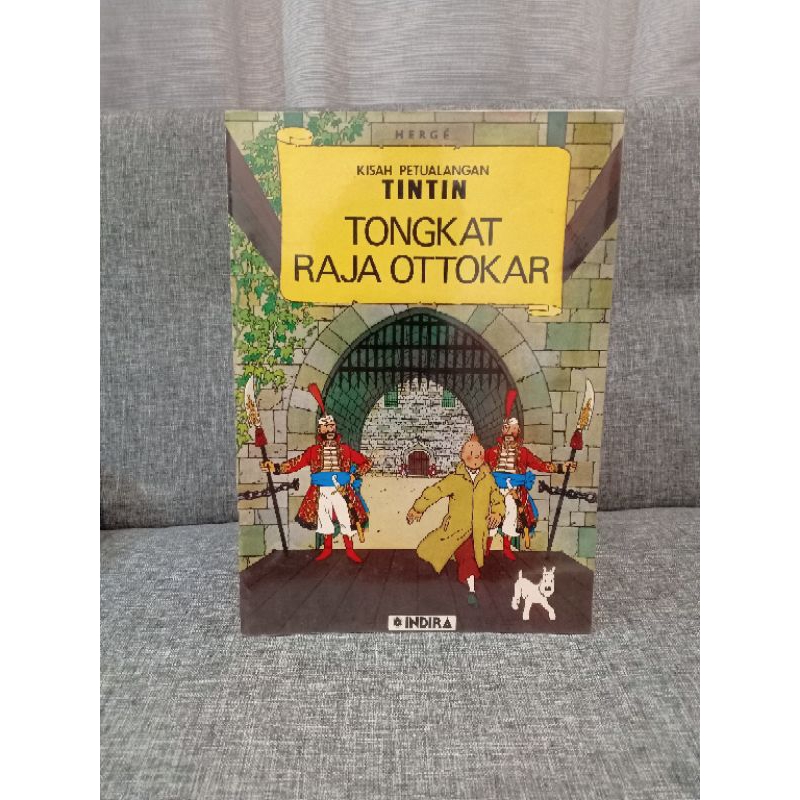 Jual Kisah Petualangan Tintin-Tongkat Raja Ottokar-Indira | Shopee ...