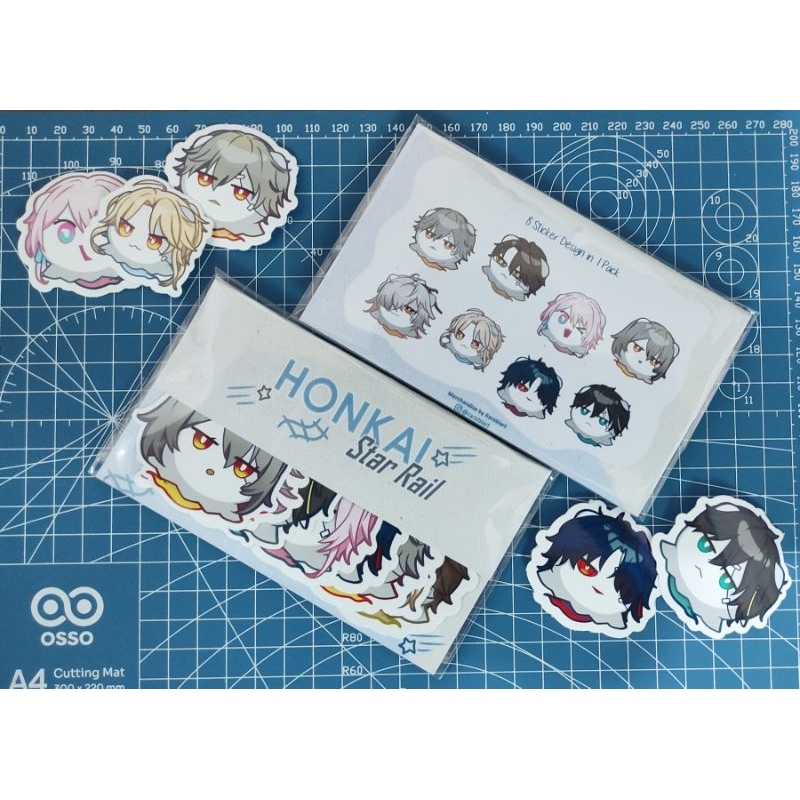 Jual Honkai: Star Rail Sticker Set Wubbaboo version by Rarebiart ...