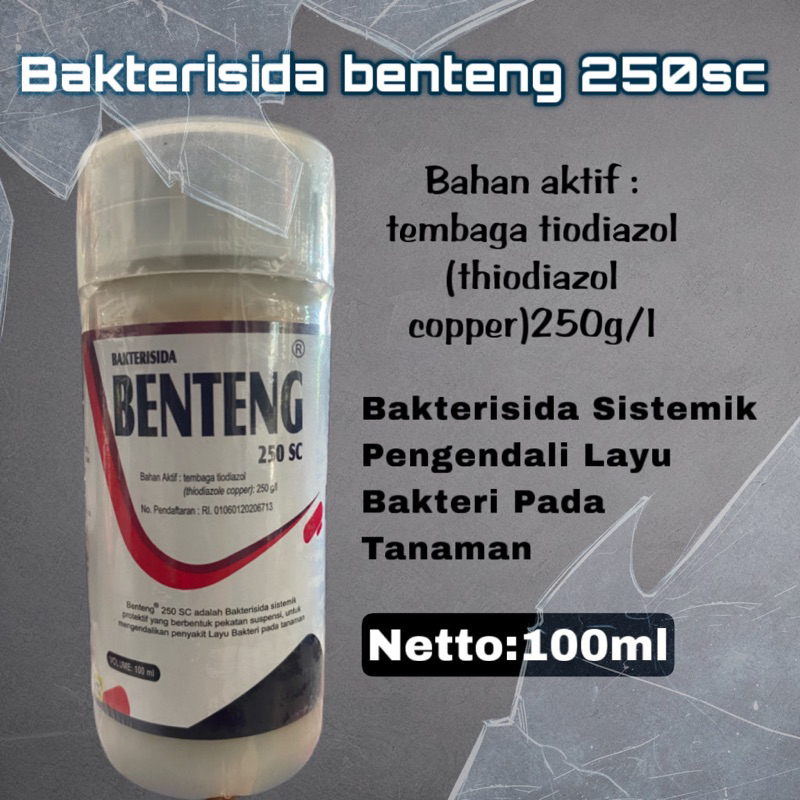 Jual Bakterisida benteng 250sc pencegah layu tanaman | Shopee Indonesia