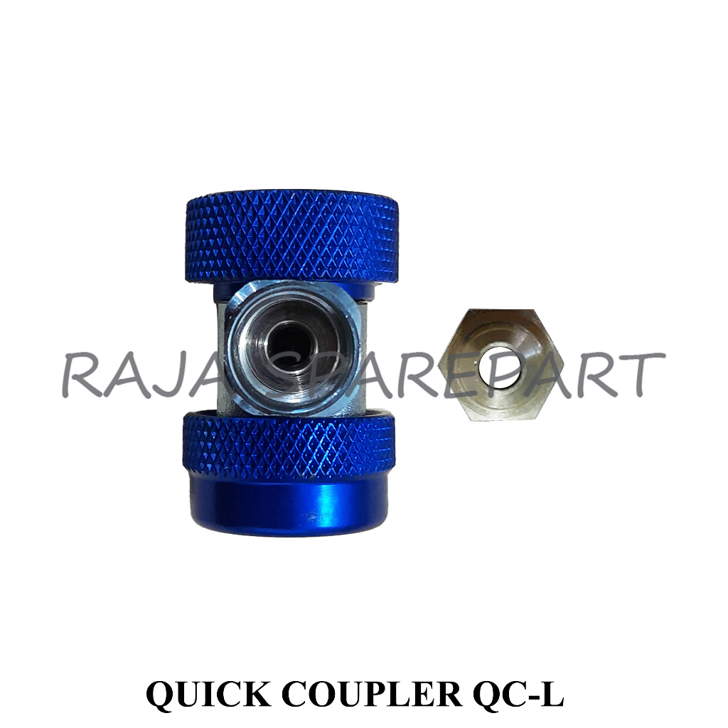 Jual QCL NEPEL AC MOBIL/ADAPTER/QUICK COUPLER QC-L | Shopee Indonesia