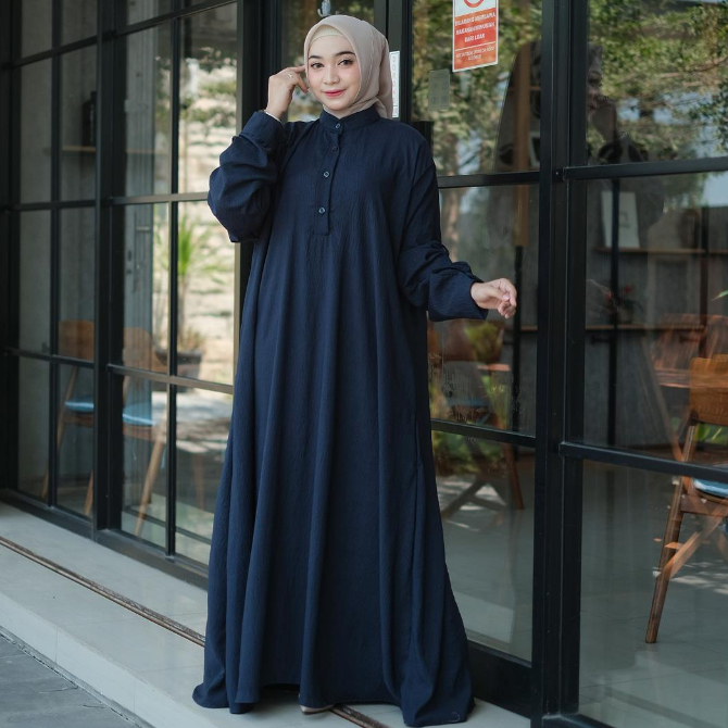 Jual GAMIS CRINKLE JUMBO ASLI LD 150 PB 138 / COCOK UNTUK KONDANGAN IBU ...