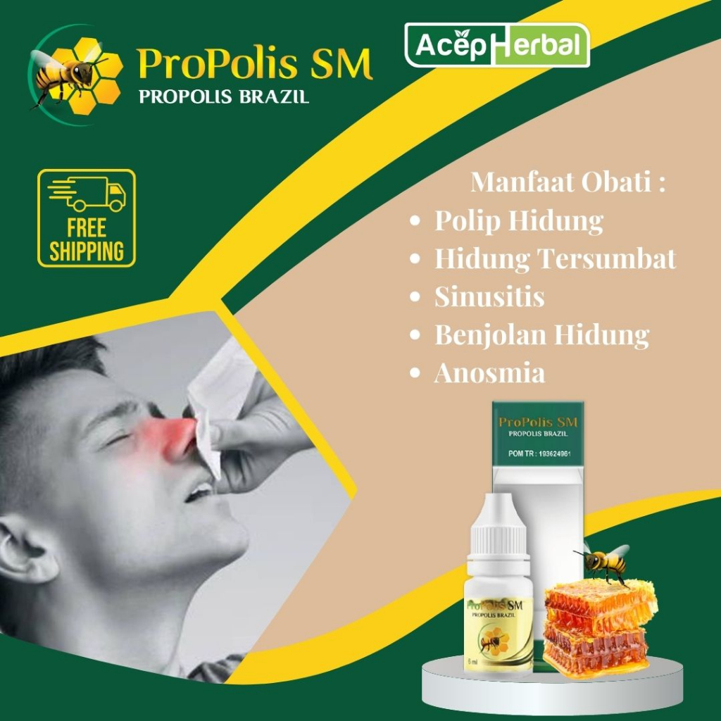 Jual Obat Polip Hidung, Hidung Tersumbat, Sinusitis, Benjolan Hidung ...