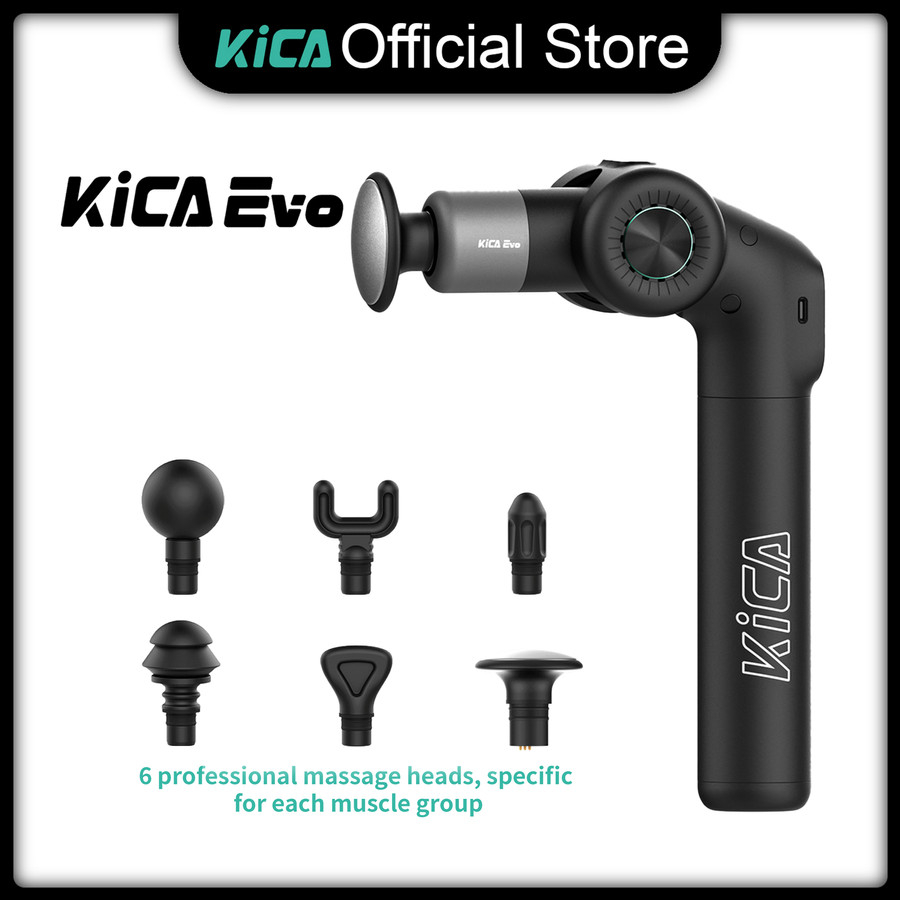 Jual KiCA EVO Massage Gun Relaxing Muscle Alat Pijat Elektrik | Shopee ...