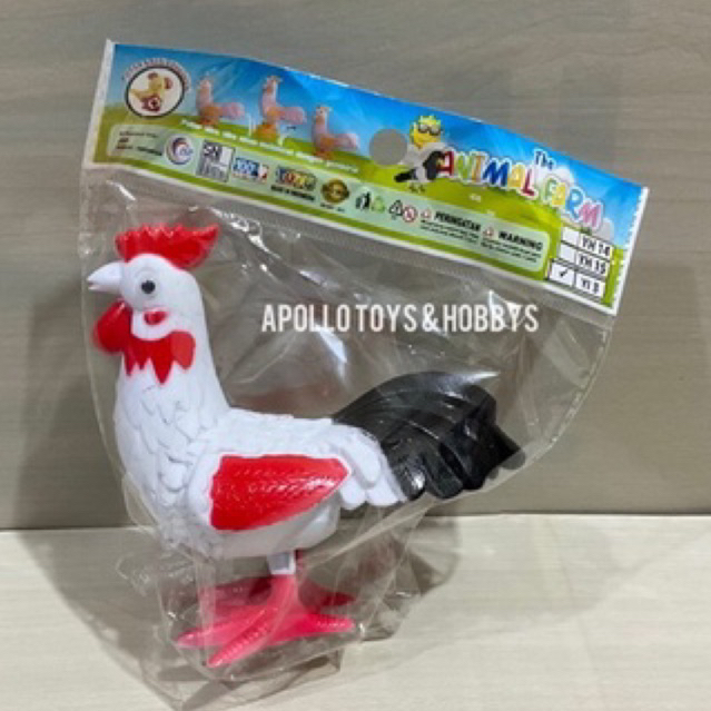 Jual MAINAN ANAK AYAM JAGO LUCU UNIK LONCAT2 | Shopee Indonesia