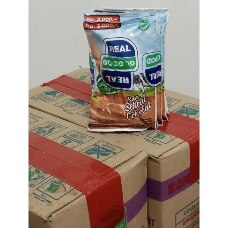 Jual Real Good BESAR 80ml cokelat | Shopee Indonesia