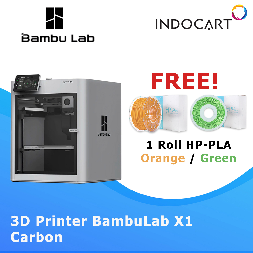 Jual 3D Printer Unit Bambu Lab X1 Series Carbon CoreXY | Shopee Indonesia Jual 3D Printer Unit Bambu Lab X1 Series Carbon CoreXY | Shopee Indonesia