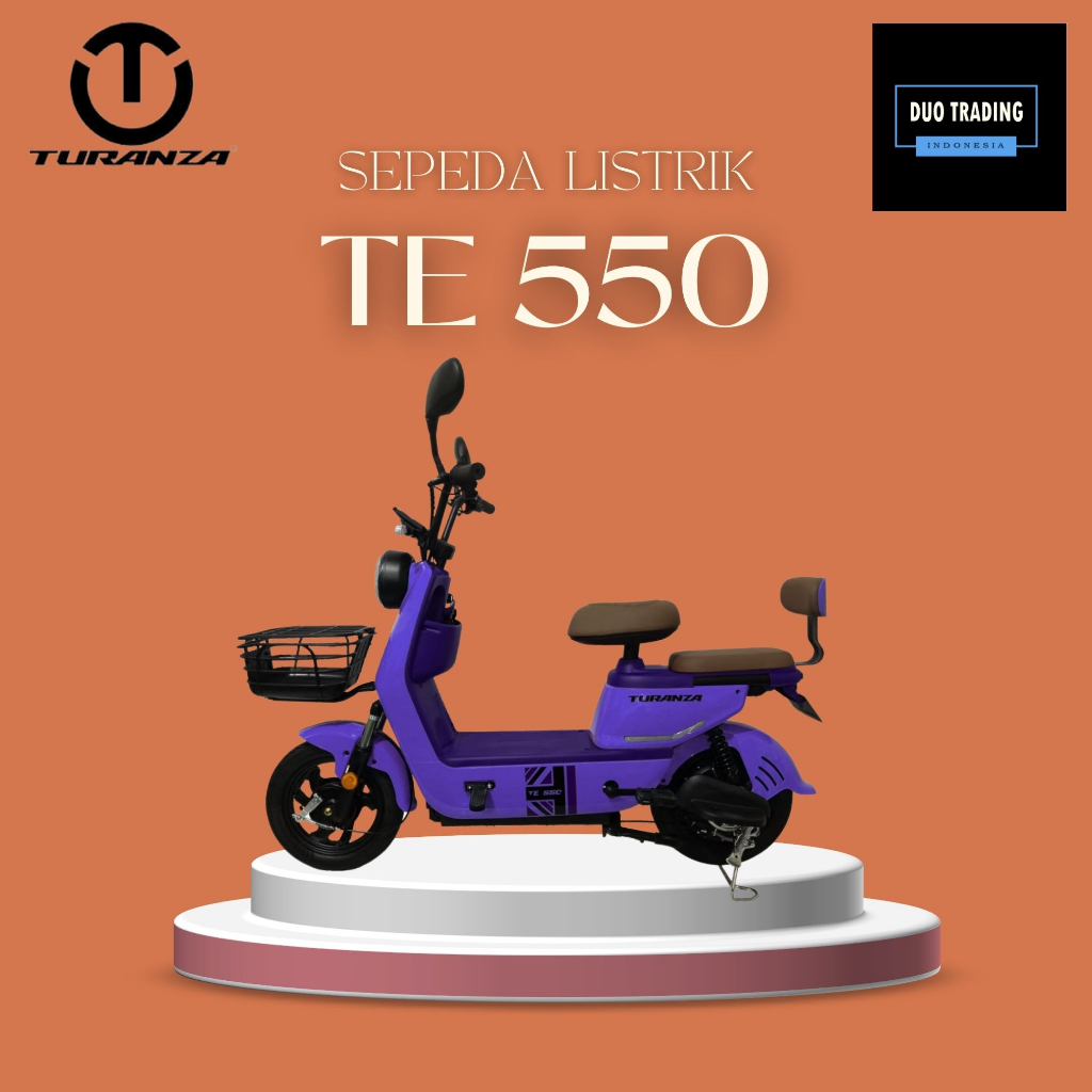 Jual SEPEDA LISTRIK TURANZA TE 550 TE550 Garansi Resmi | Shopee Indonesia