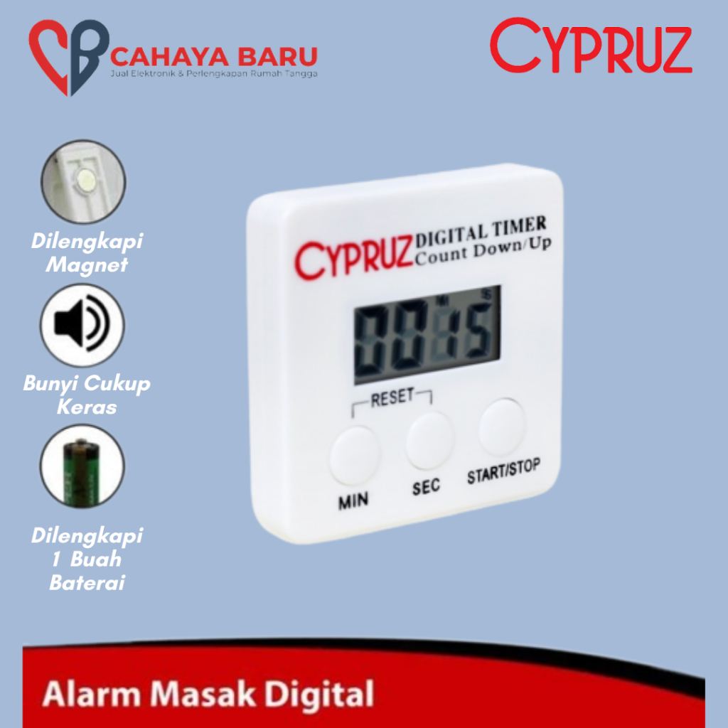 Jual JEJU CYPRUZ TIMER DIGITAL 0042 | Shopee Indonesia