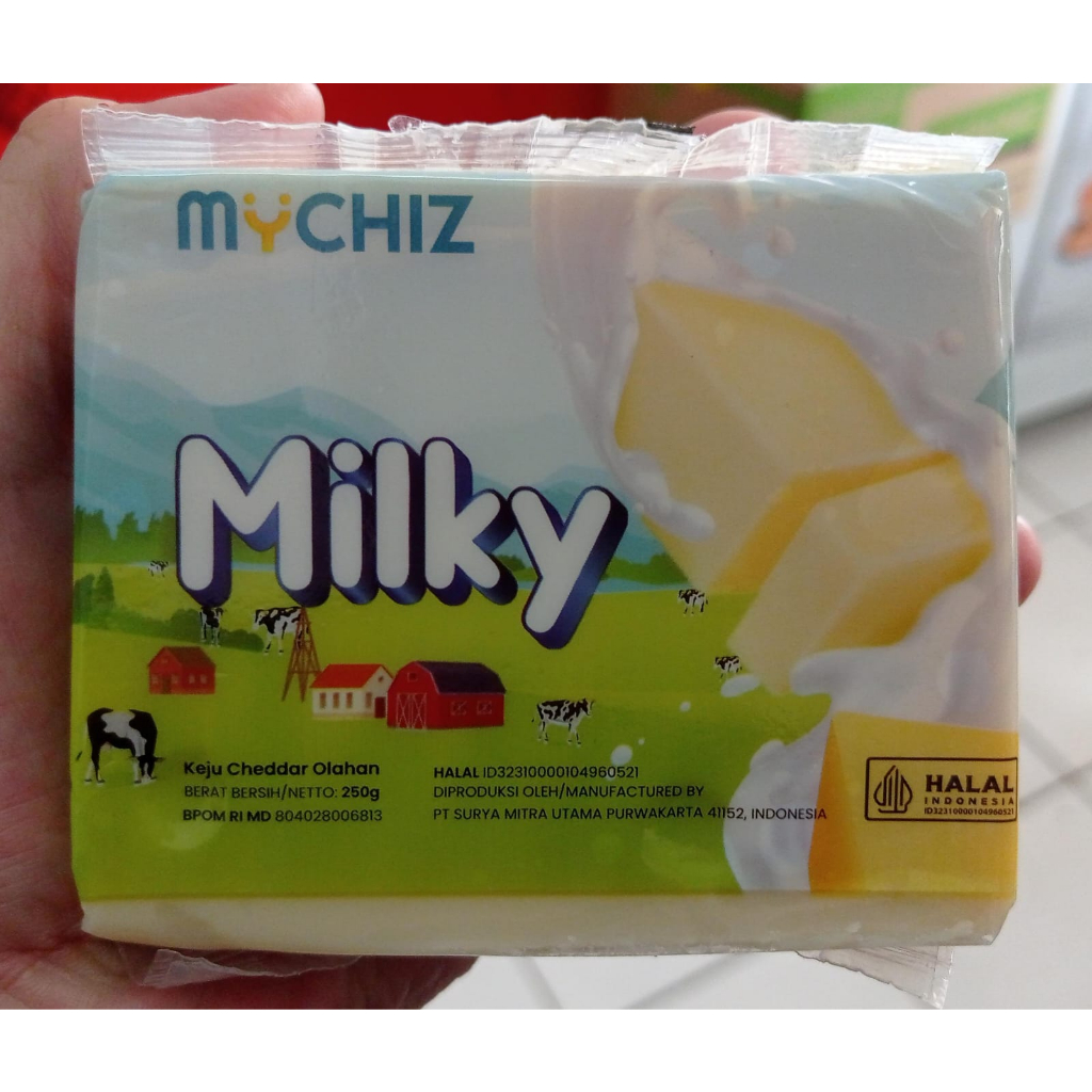 Jual MYCHIZ MILKY KEJU CHEDDAR 250 G CHEDAR OLAHAN CHEESE MY CHIZ CHIS ...