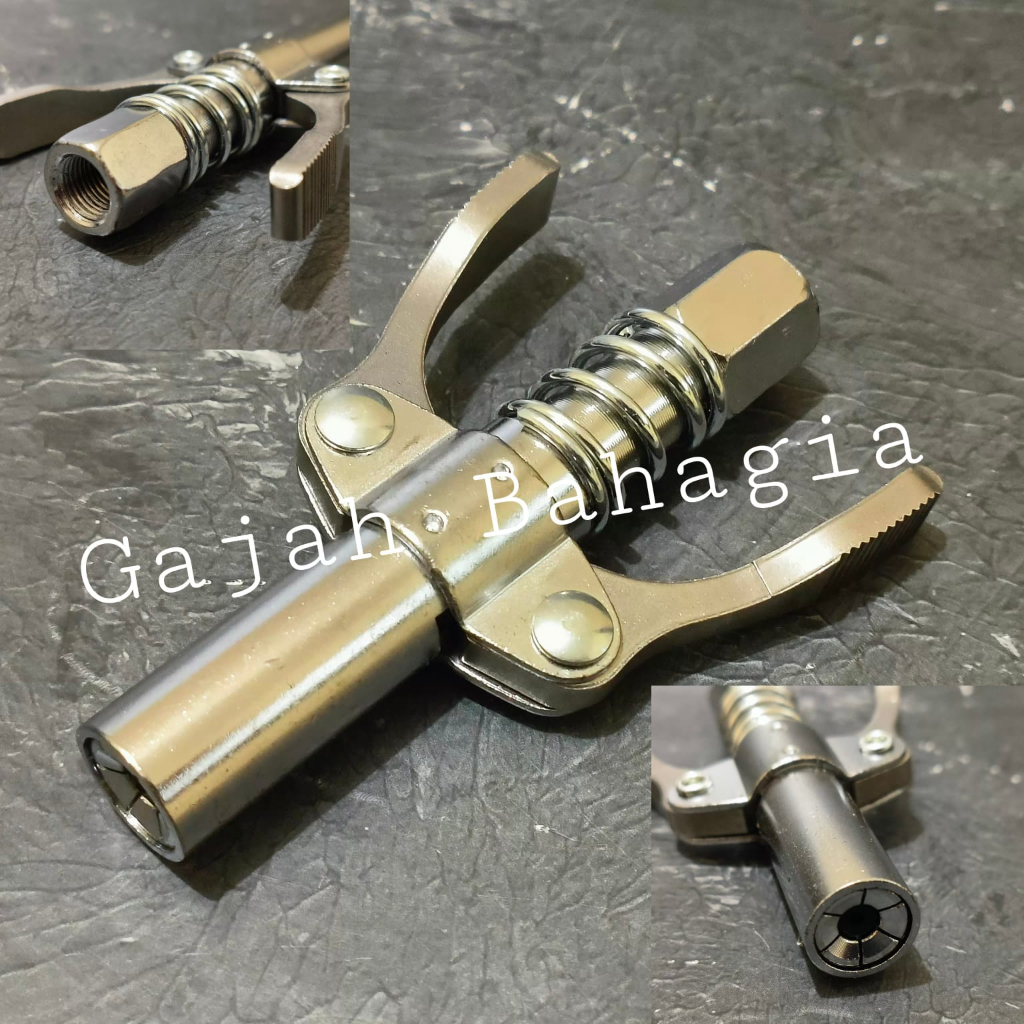 Jual Kepala semprotan selang pompa gemuk Grease gun coupler high ...