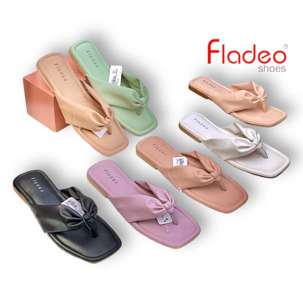 Jual Sandal Jepit fladeo tipe flat kekinian brand Matahari | Shopee ...