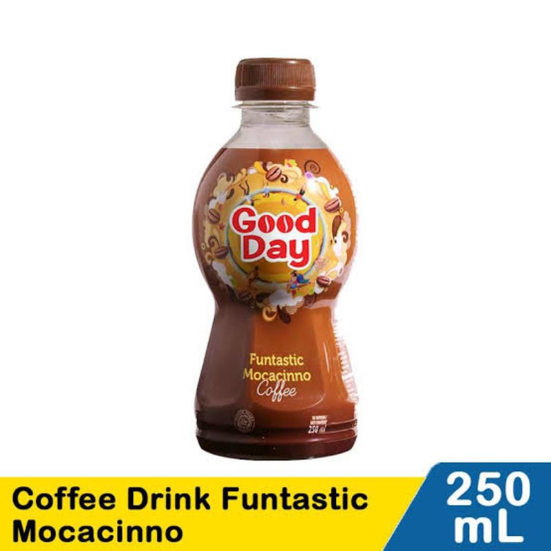 Jual Good Day Coffee Drink Funtasic Mocacinno 250 ml/ Minuman kopi ...
