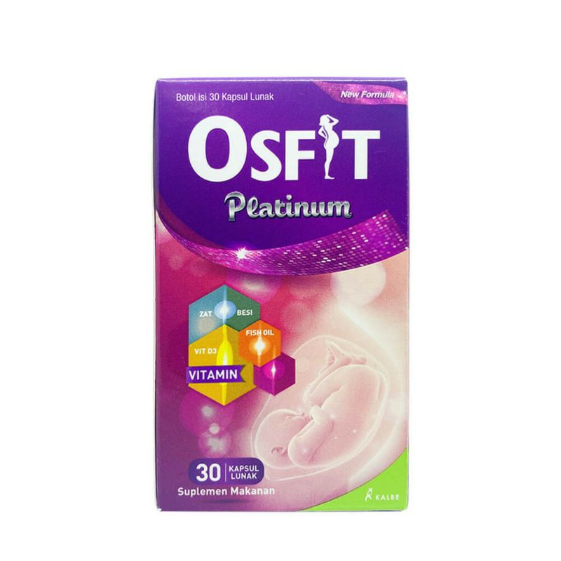 Jual OSFIT PLATINUM MULTIVITAMIN DAN MINIERAL UNTUK IBU HAMIL DAN ...