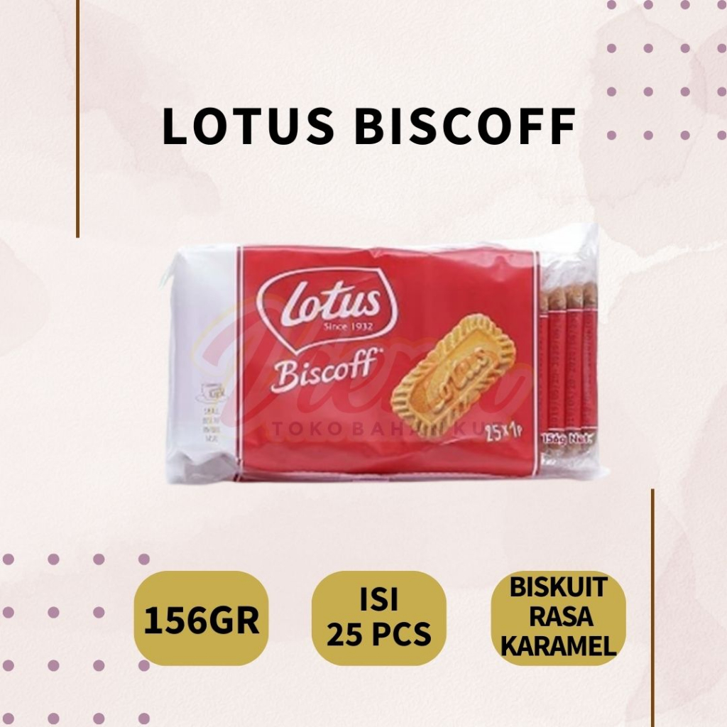 Jual Lotus Biscoff Biscuit 156gr individual pack | Shopee Indonesia