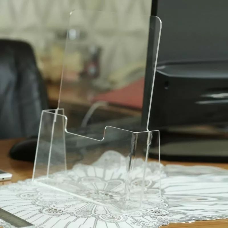 Jual Rak Tempat Brosur Tempat Display Brosur Akrilik Display Ukuran A5 ...