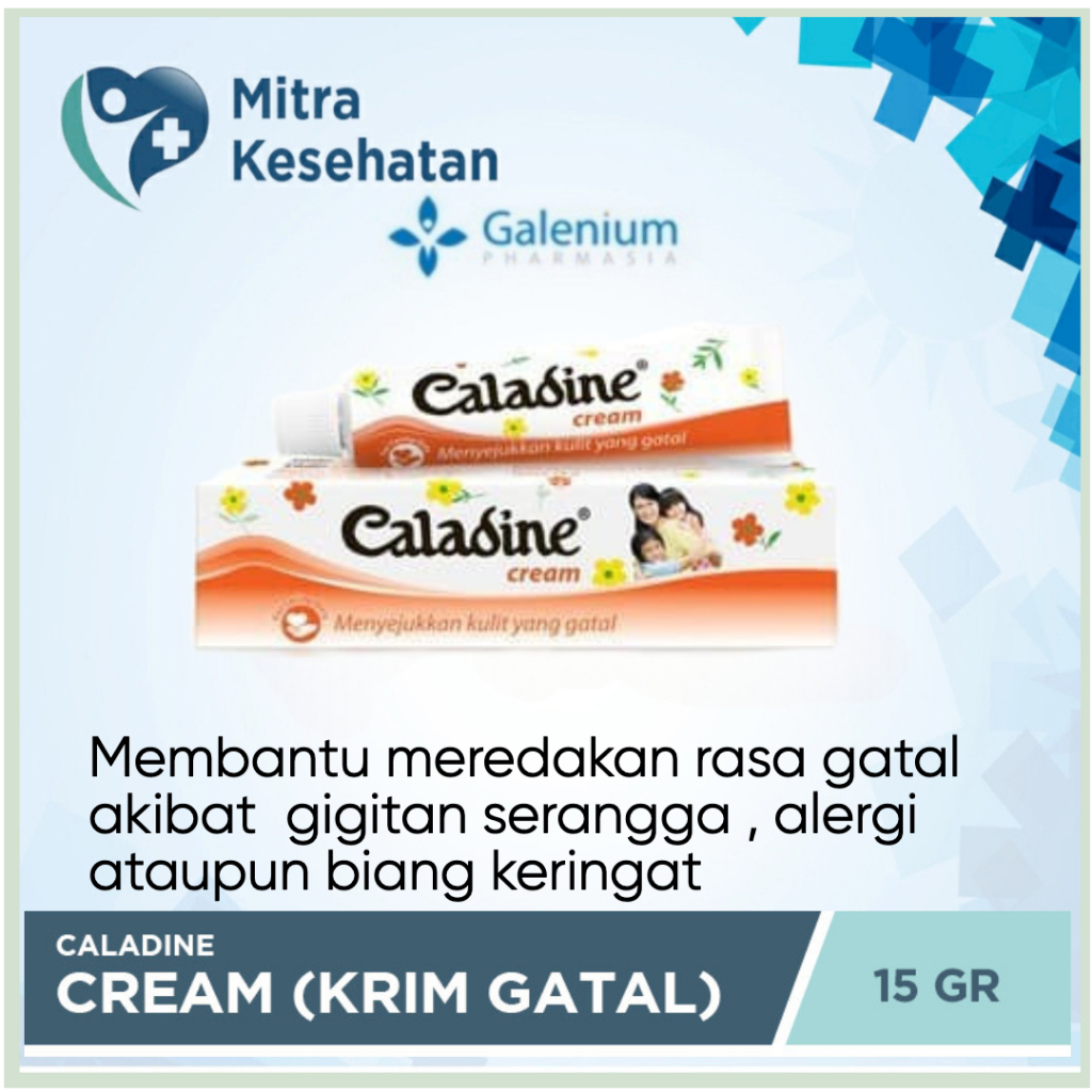 Jual Caladine Cream 15 Gr Krim Pereda Gatal Untuk Anak | Shopee Indonesia