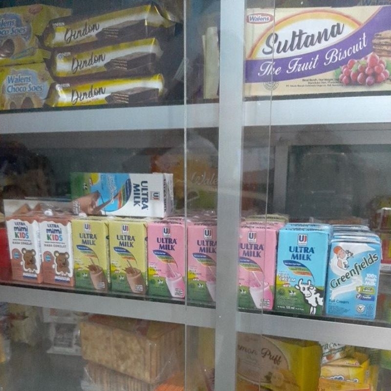 Jual Susu UHT Greenfields 105 ML, Ultra Milk, Ultra Mimi 125 ML mini ...