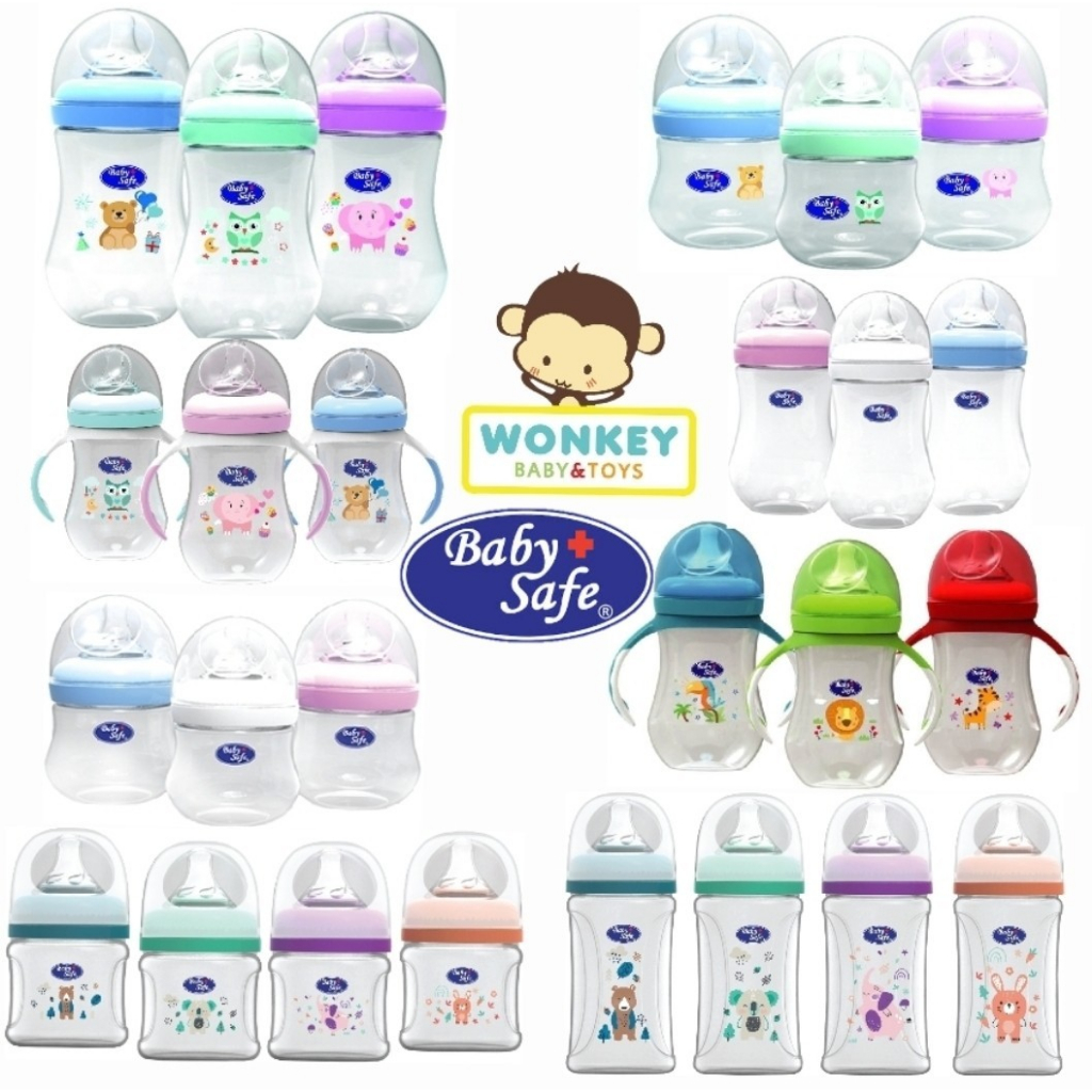 Jual Botol Susu Wide Neck Baby Safe / WideNeck Bottle / WN01/WN02/WN30 ...