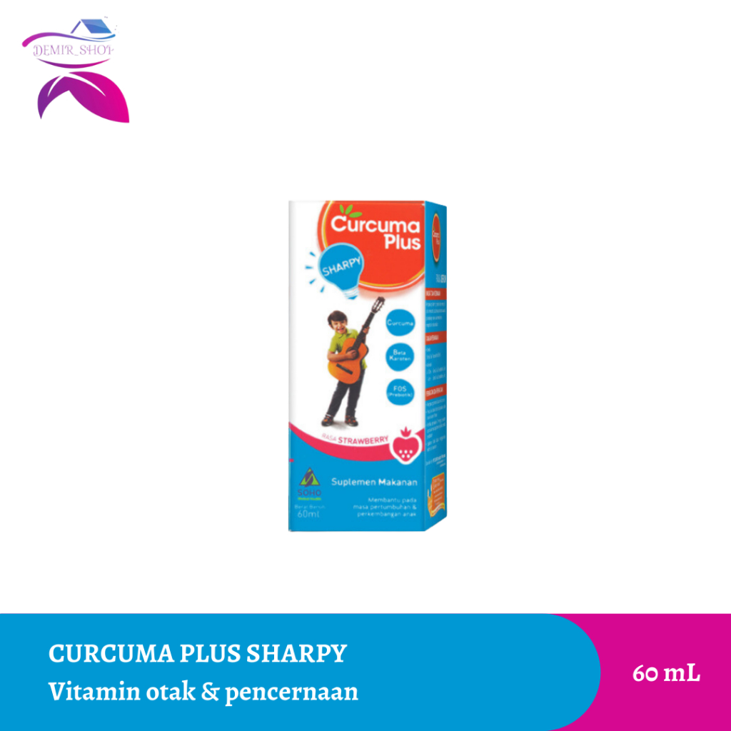 Jual Curcuma Plus Sharpy Rasa Jeruk Sirup 60 ml | Shopee Indonesia