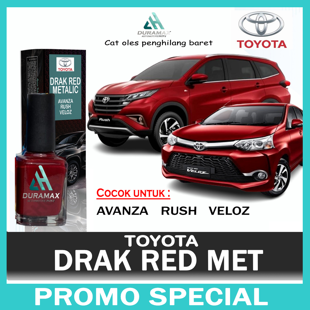 Jual Cat Oles Toyota Dark Red Mica Metallic Penghilang Baret Mobil ...