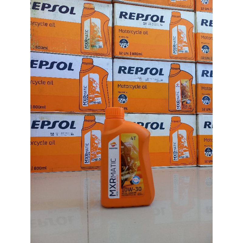 Jual OLI REPSOL MATIC 10W-30 0,8 (ORIGINAL 100%) | Shopee Indonesia