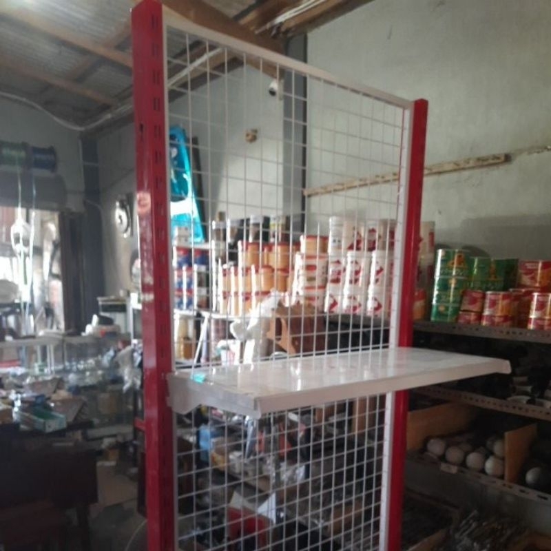 Jual Plat besi rak minimarket/plat buat rak besi | Shopee Indonesia