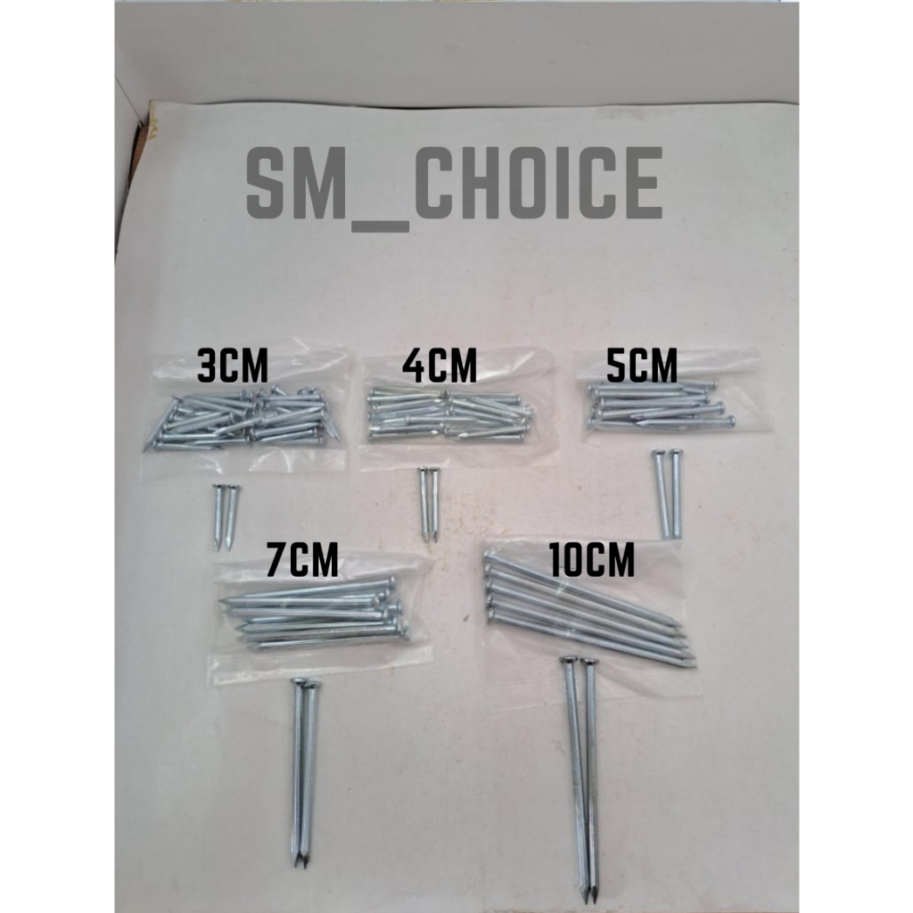 Jual PAKU BETON PAKU BAJA PAKU TEMBOK 3cm/ 4cm/5 cm/7cm /10cm | Shopee Indonesia