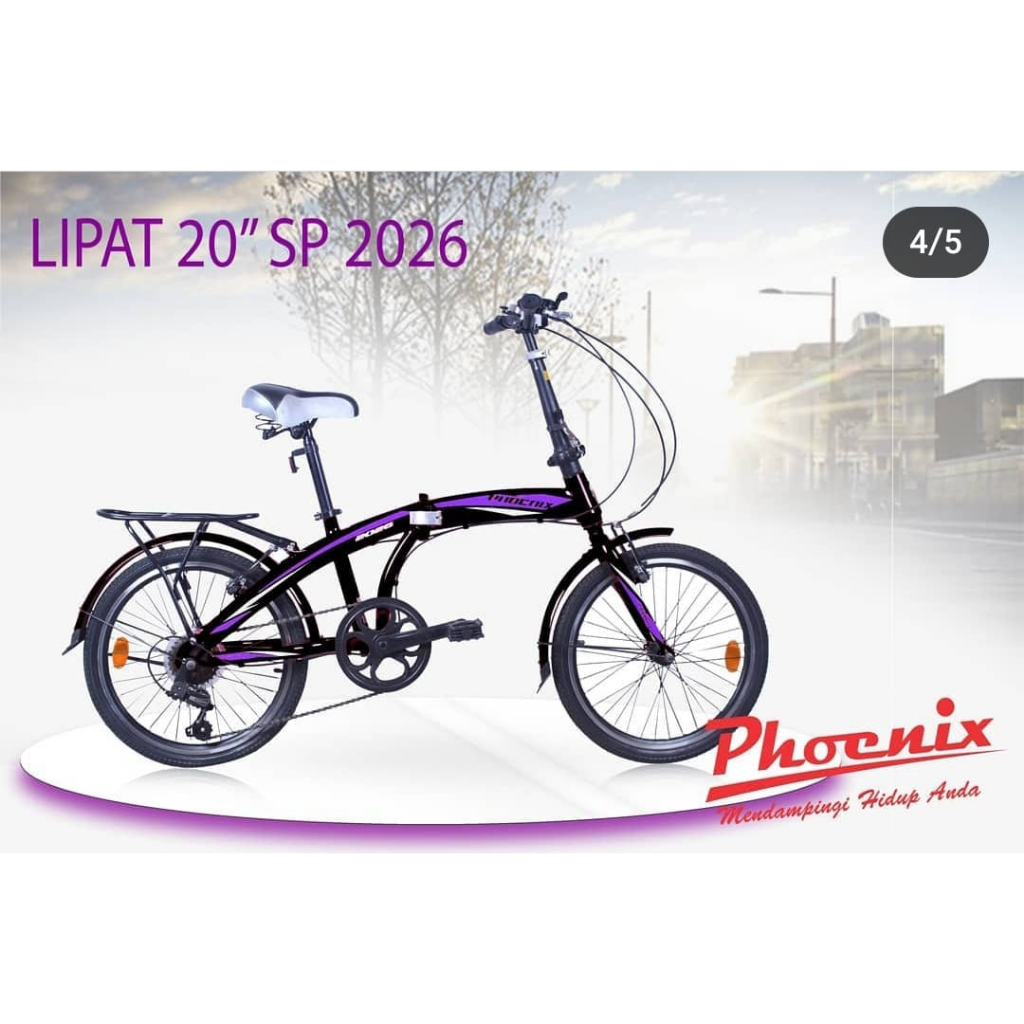 Jual SEPEDA LIPAT FOLDING BIKE NEW PHOENIX DAN PHOENIX 2026 SP UKURAN ...