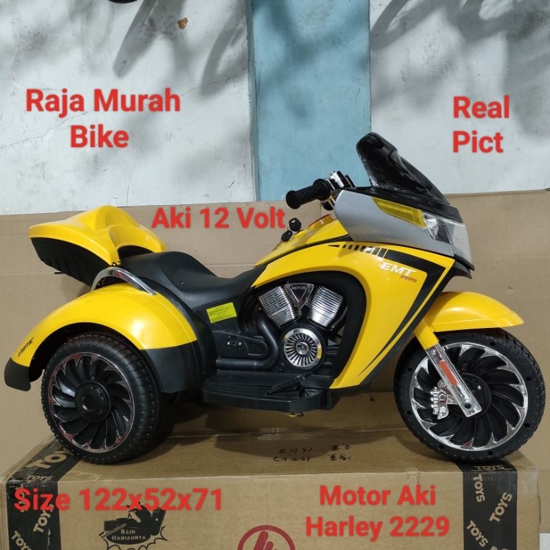 Jual Motor Aki Harley Exotic 2229 Motoran Aki Anak Exotic Mainan Anak ...
