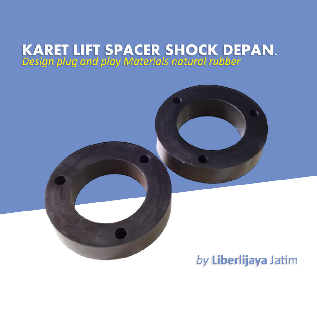 Jual Karet Spacer Shock Depan Innova Fortuner Hilux Tebal 2cm 1set ...