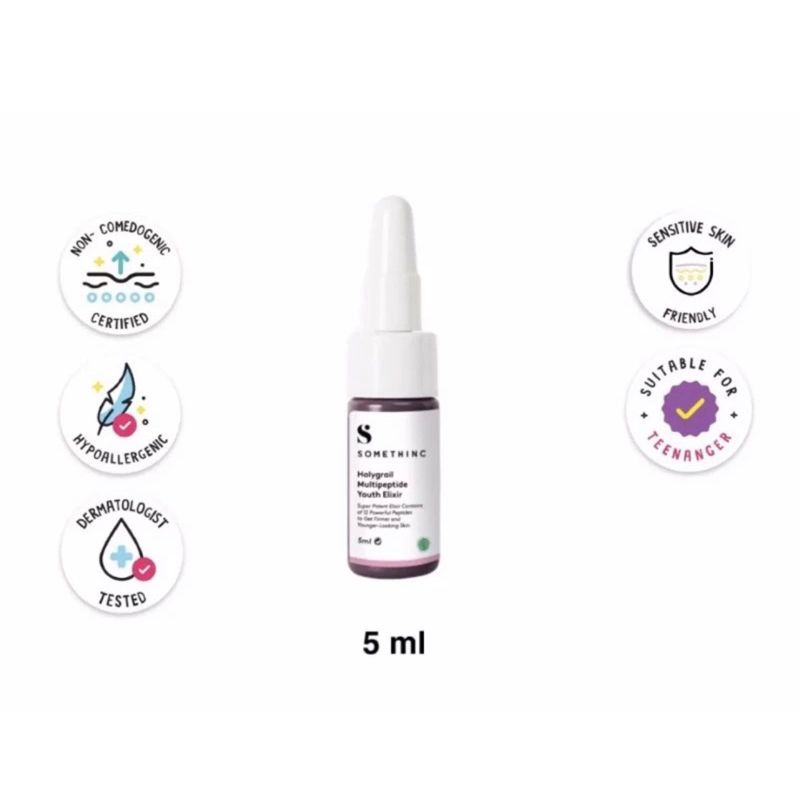 Jual SOMETHINC Holygrail Multipeptide Youth Elixir Serum Sample Travel ...