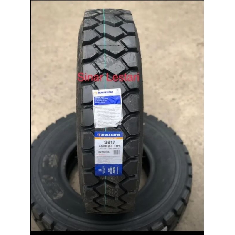 Jual Ban Sailun S917 750 R16 14PR Ban Truk Colt Diesel Mitsubishi, Isuzu, Dyna Dll. | Shopee ...