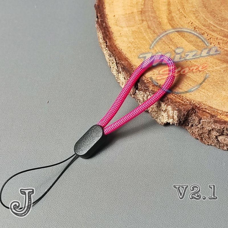 Jual V2.1 FINGER TALI GANTUNGAN HP/WRIST STRAP PARACORD LANYARD ...