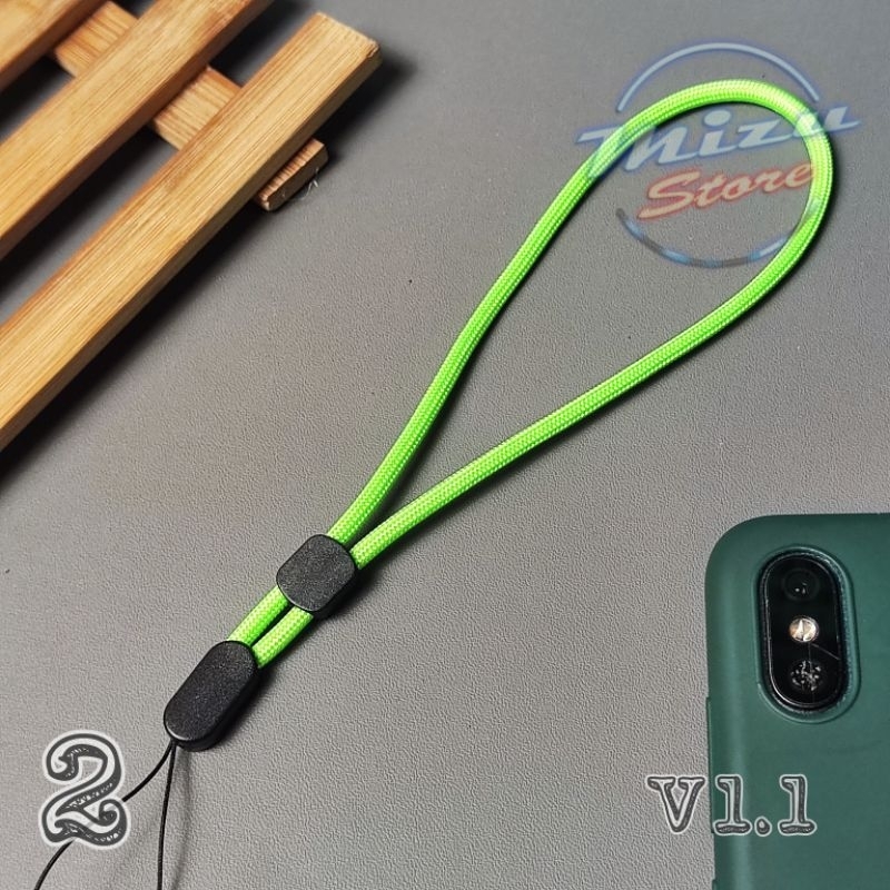 Jual V1.1 WRIST STRAP PARACORD LANYARD HAND/ FINGER TALI GANTUNGAN HP ...