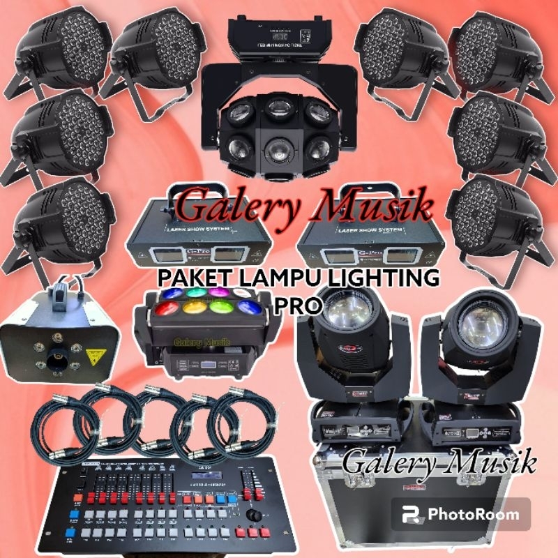 Jual Paket Parled, Beam 230watt, Mixer, Laser 2 mata, Moving Ball ...