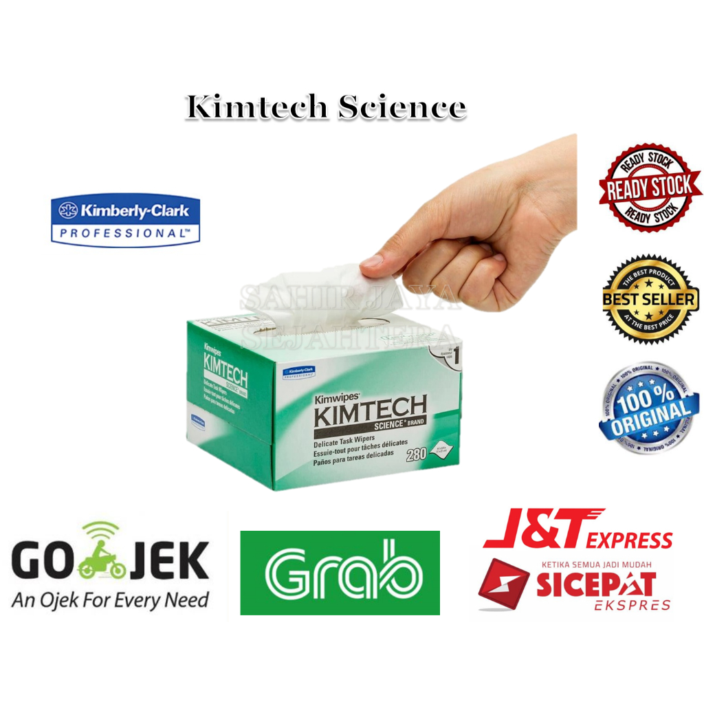 Jual Tissue Optic Kimtech Science Kimwipes Delicate Task Wipers Kain ...