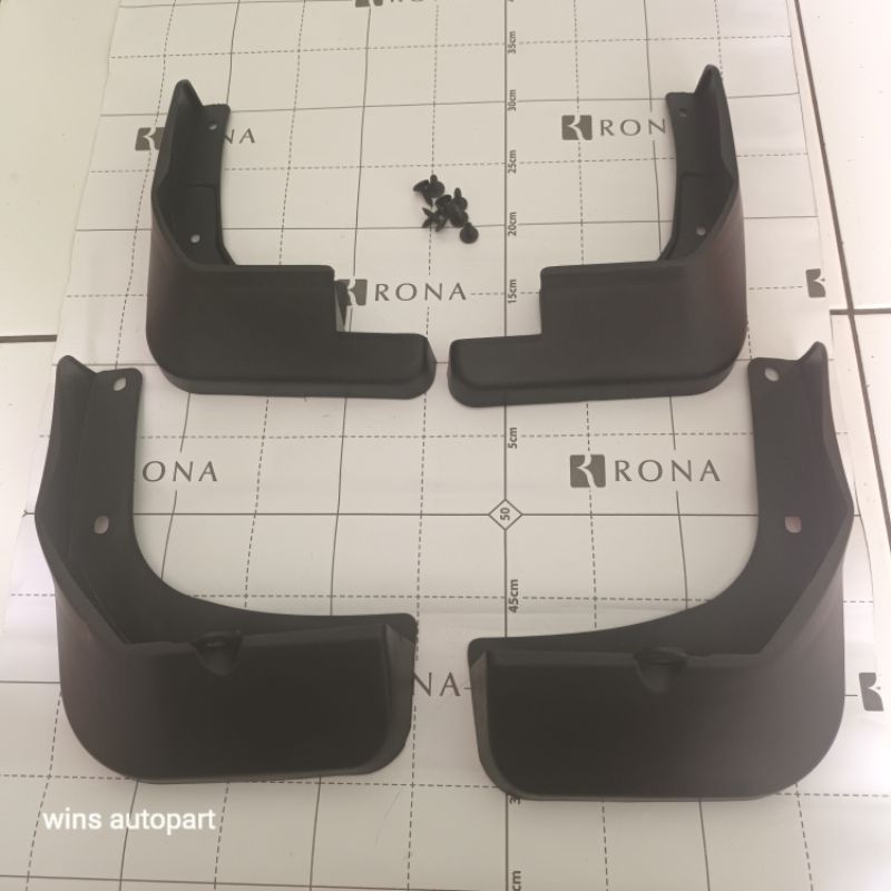 Jual karet lumpur mudguard wuling confero + baut original | Shopee ...