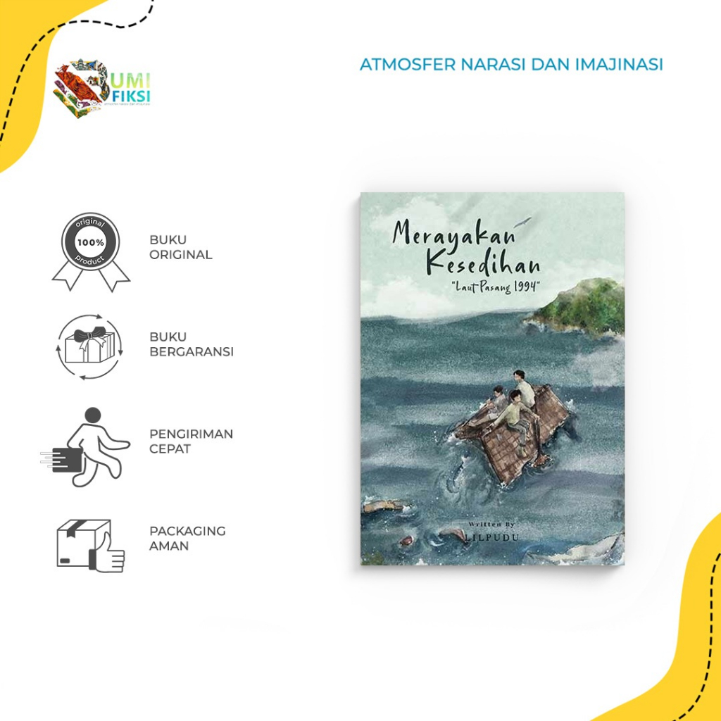 Jual Buku Novel Merayakan Kesedihan "Laut Pasang 1994" - Lilpudu ...
