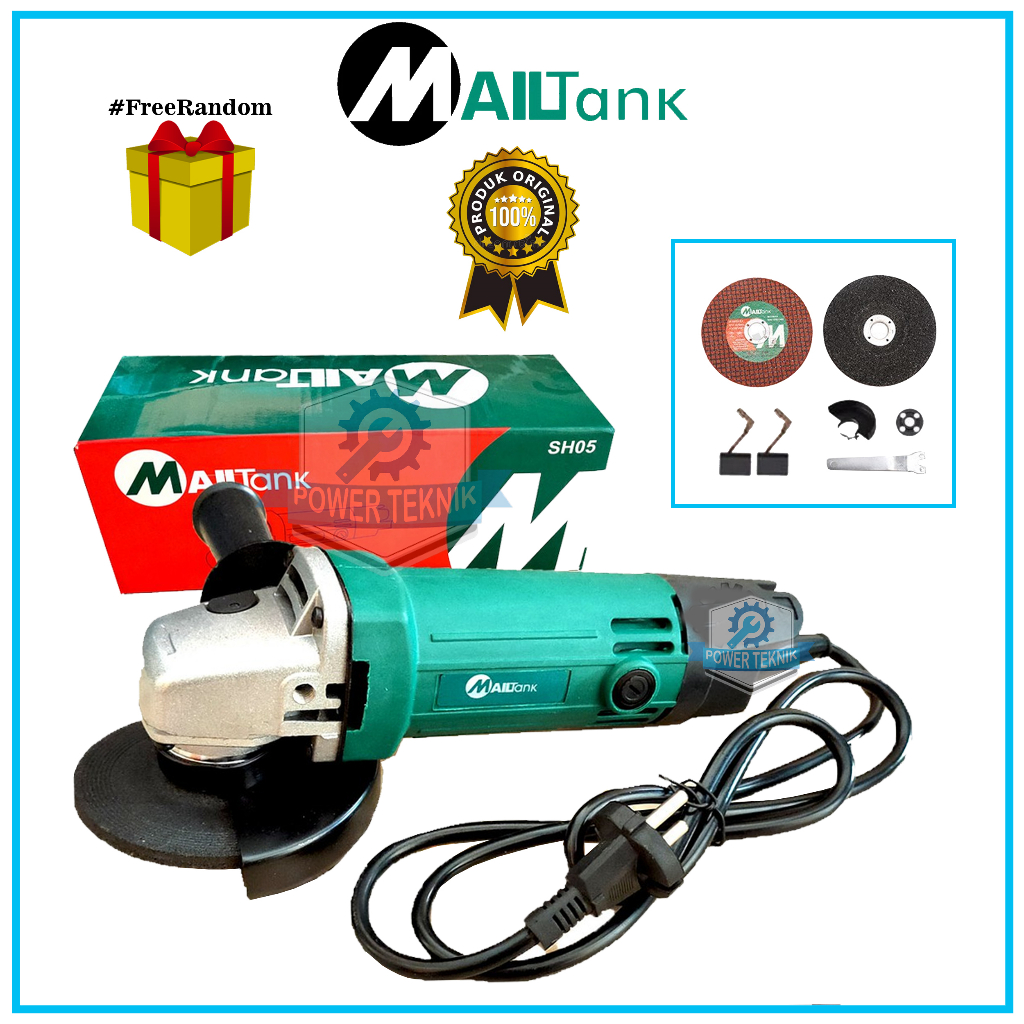 Jual Mesin Gerinda MAILTANK SH05 Angle Grinder 4 Inch Mesin Gurinda Grinda Grenda Tangan 4" SH ...